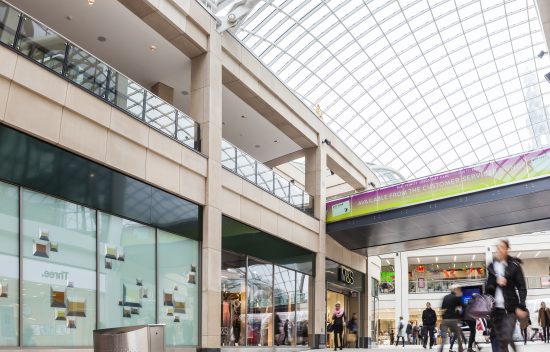 Trinity Leeds Shopping Centre | Bennett Architectural Aluminium