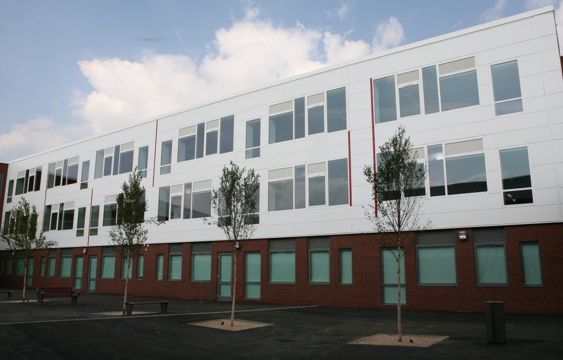 Communications Academy Manchester | Bennett Architectural Aluminium